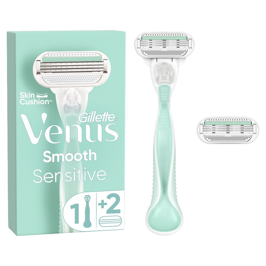 [East Malaysia] Gillette Venus Smooth Sensitive Razor 3 Blades - Razor ...