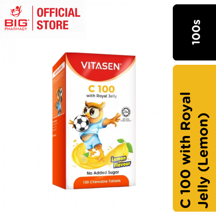 VITASEN C100 With Royal Jelly Lemon 100s | Shopee Malaysia