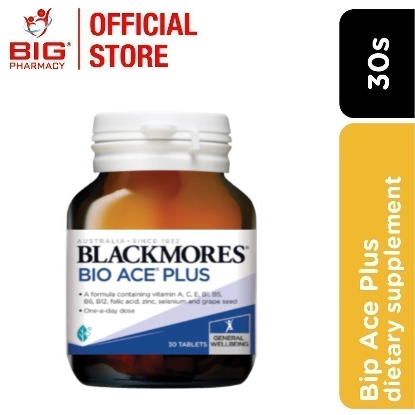 Blackmores Bio Ace Plus (30's) | Shopee Malaysia