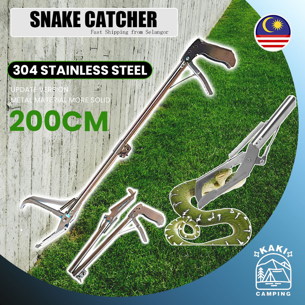【COD】Snake Catcher Heavy Duty 2m Penangkap Ular Alat Tangkap Ular Snake ...