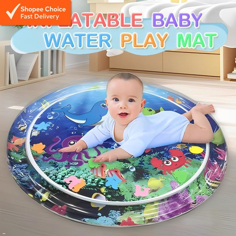 Momo House Inflatable Water Play Mat - Encourage Baby Development ...