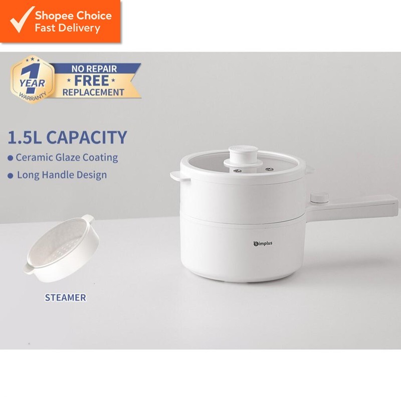 Simplus Electric Multi Cooker | With Steamer | Non Stick Ceramic ...