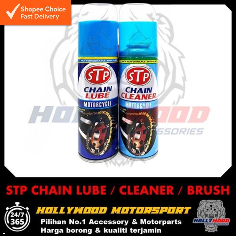 [Shopee Choice] STP CHAIN LUBE CHAIN CLEANER MOTORCYCLE SPRAY RANTAI ...