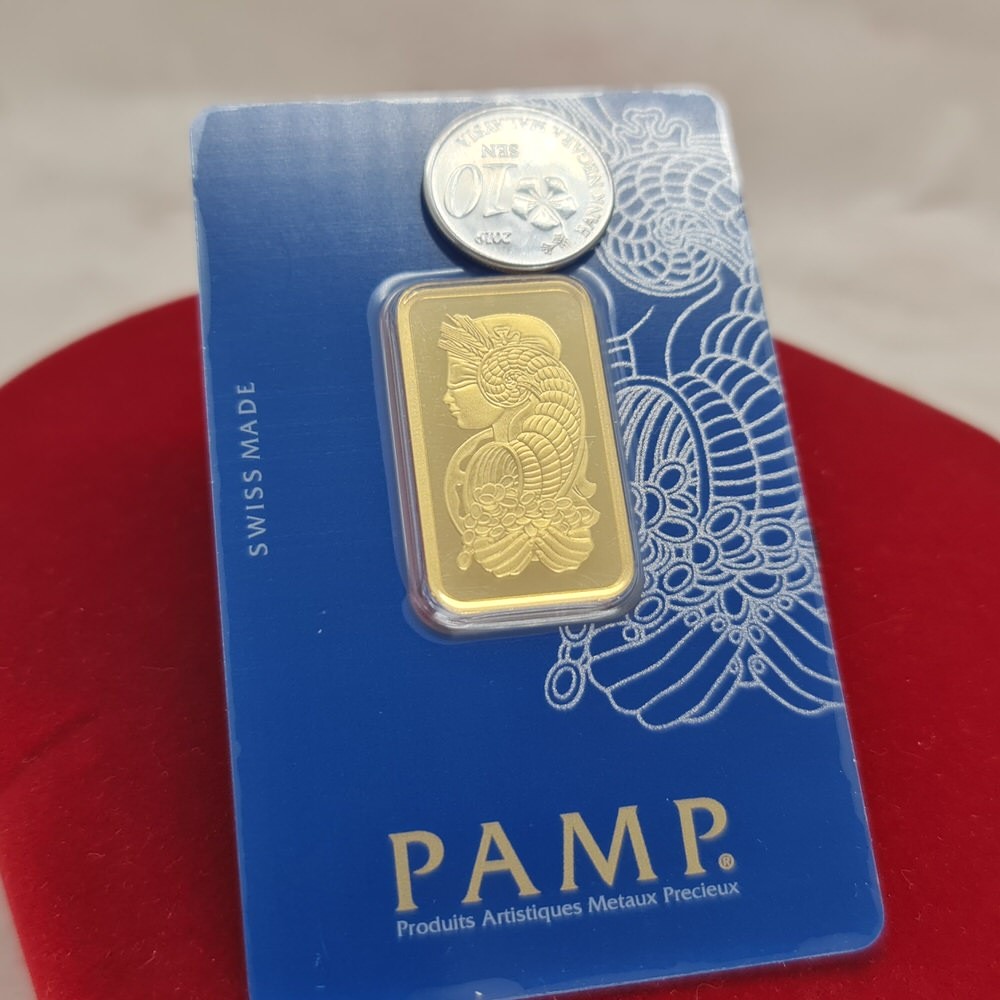 Gold Bar Fortuna G20 Gram Pamp 1.6 cm Pd 300089 P560 | Shopee Malaysia