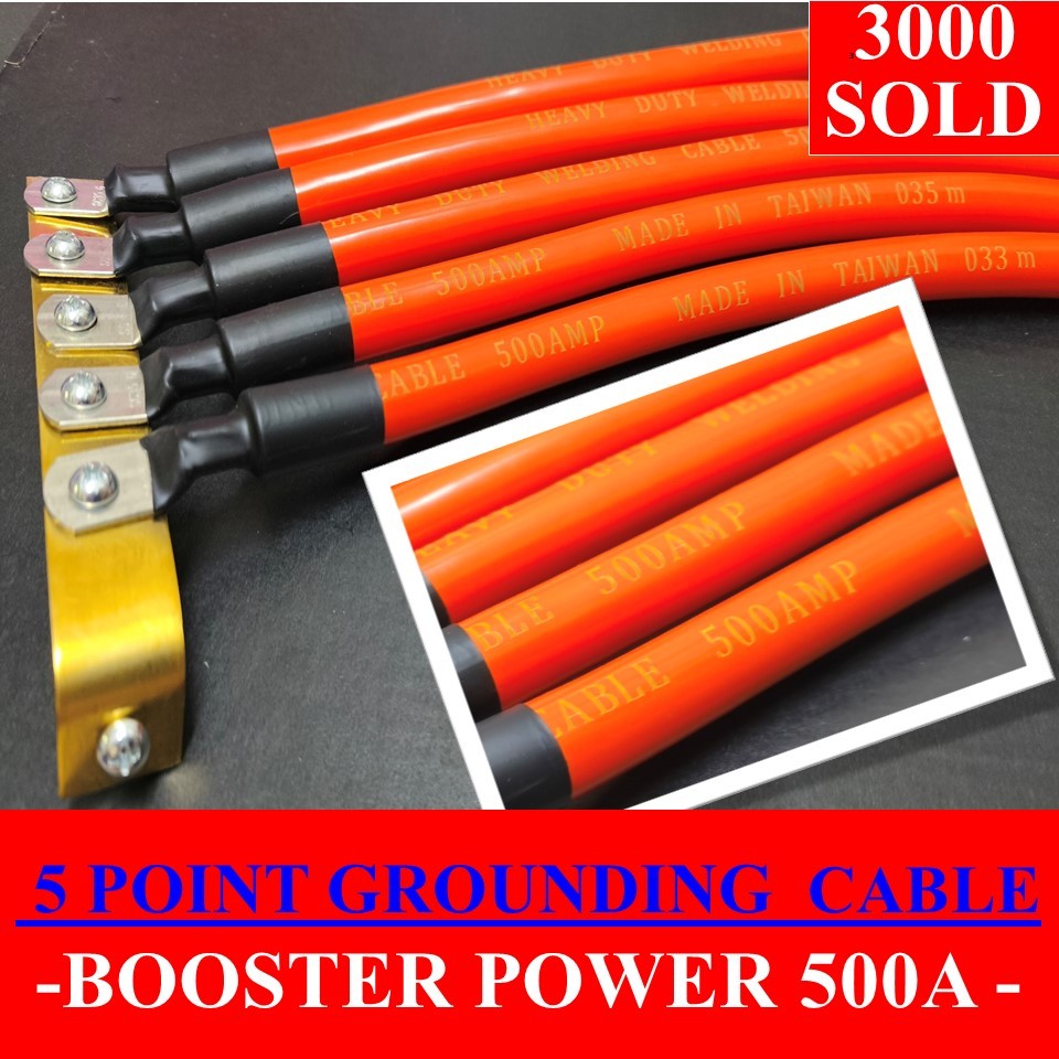 GROUNDING CABLE DC CABLE WELDING CABLE 500A VIPER SUPERWELD PROTON ...