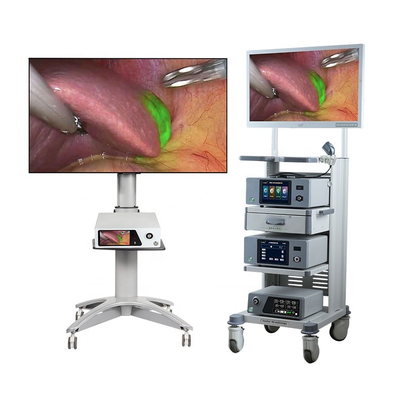 Surgery Laparoscopy Tower With Full HD Laparoscopy Camera 1080P ...
