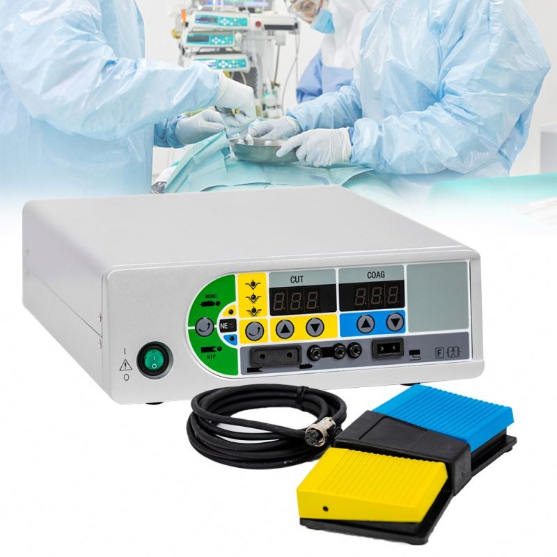 Portable High Frequency Surgical Generator Electrocautery Diathermy ...