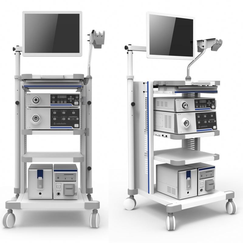 Aohua endoscope trolley flexible rigid bronchoscope / gastroscope ...