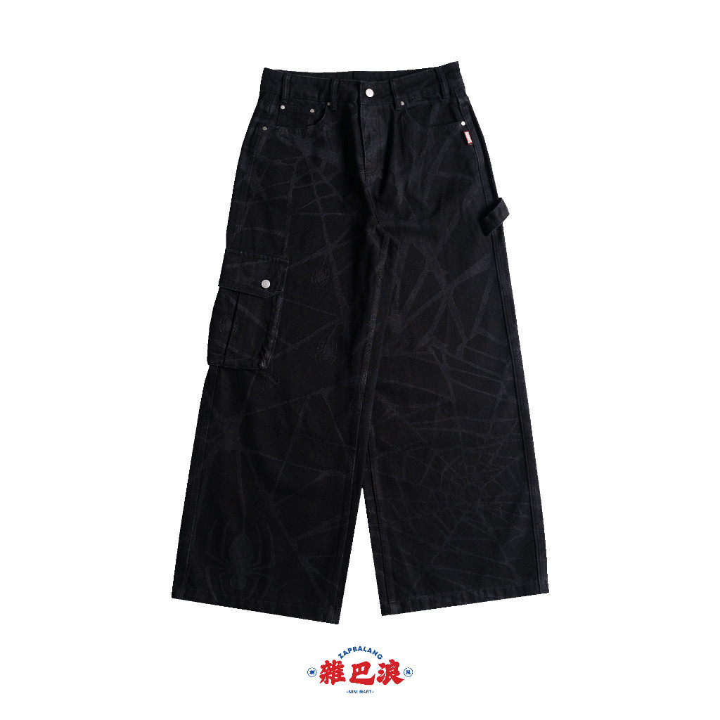 Zapbalang Mini Mart: Tntco | Spiderman Web Biker Pants (Black) | Shopee ...