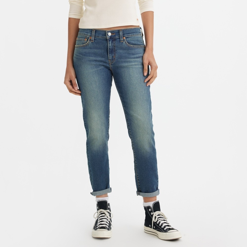 Levi's® Women's Mid-Rise Boyfriend Jeans 19887-0321 | Shopee Malaysia