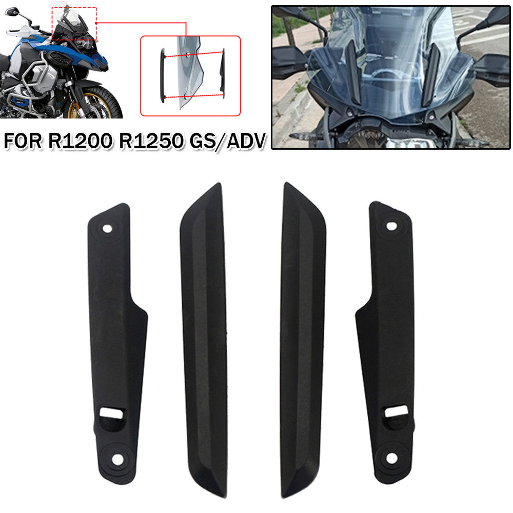 Motorcycle Windshield Bracket Inside Outer Trim Strip Kit For BMW ...