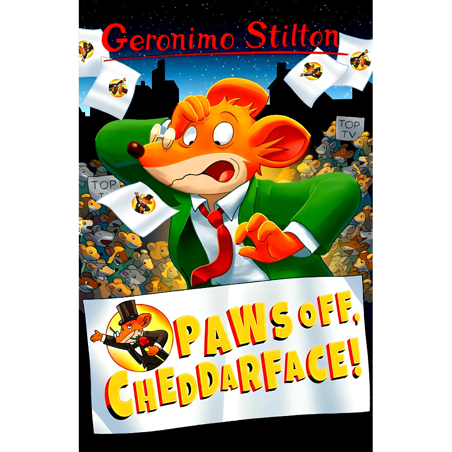 (BBW) GERENIMO STILTON: PAWS OFF, CHEDDARFACE! (ISBN: 9781782263616 ...
