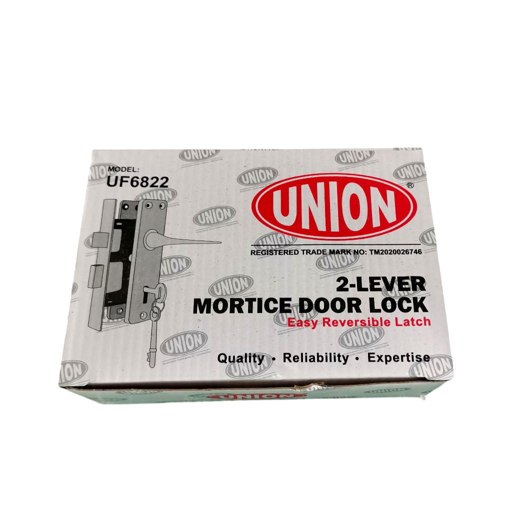 Mortice Door Lock, Pintu Handle Lock Set-2 Lever UNION | Shopee Malaysia