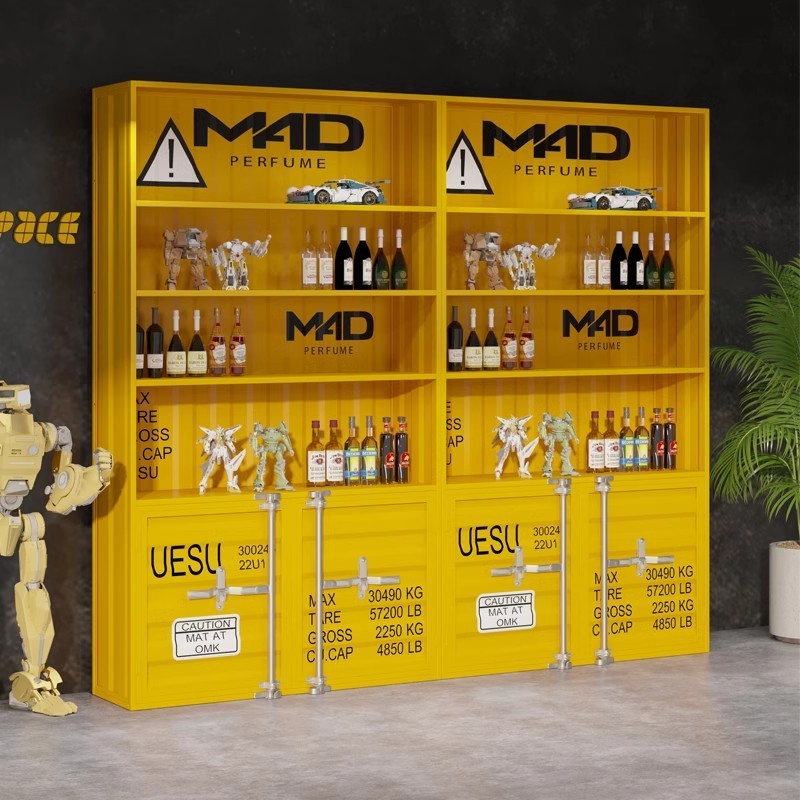 Contact seller/Industrial Style Hand-Made Display Cabinet Iron Showcase ...