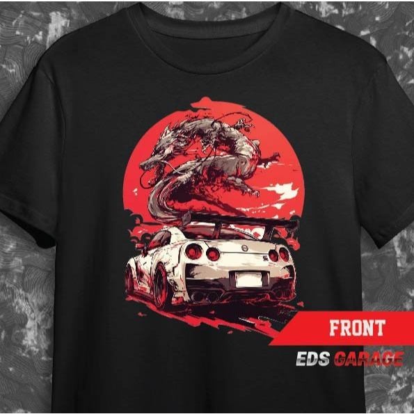 Ready Stock Gorzilla Nissan GTR R35 T shirt JDM 7XL | Shopee Malaysia