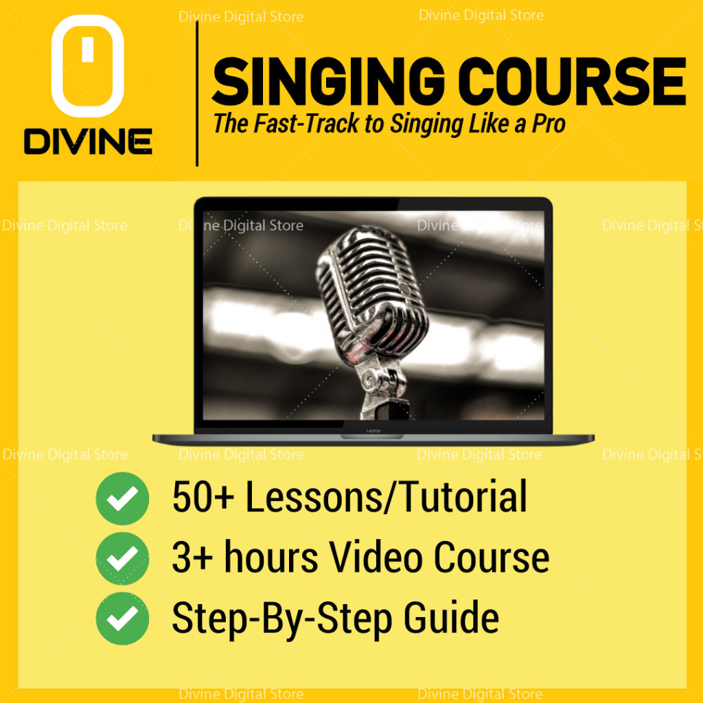 💎[Instant Delivery][Video Course] Learn to Sing Like a Pro | Singing ...