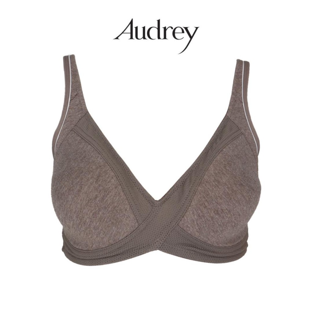 115-205 Brown Audrey Sports Bra Yoga Fitness Gym Vest - B Cup Size ...