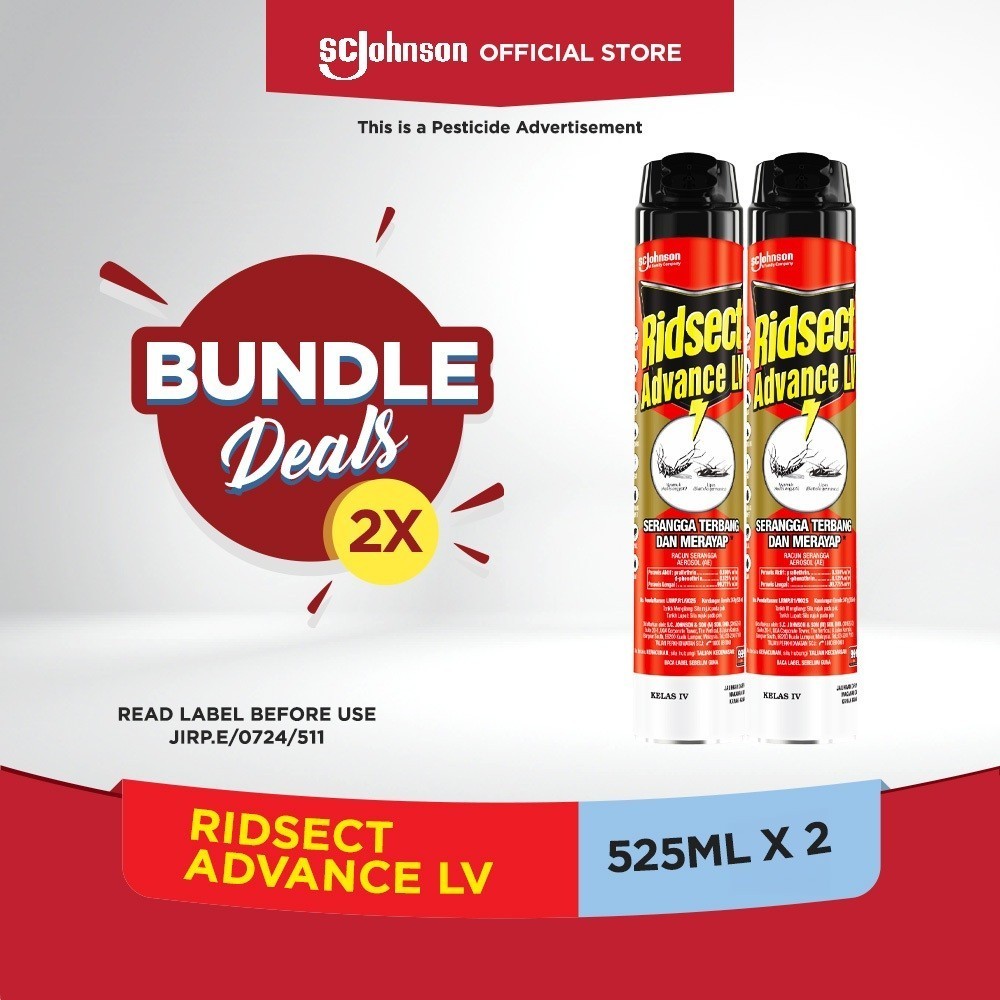 Ridsect Advance LV (525ml) [Twinpack] | Shopee Malaysia