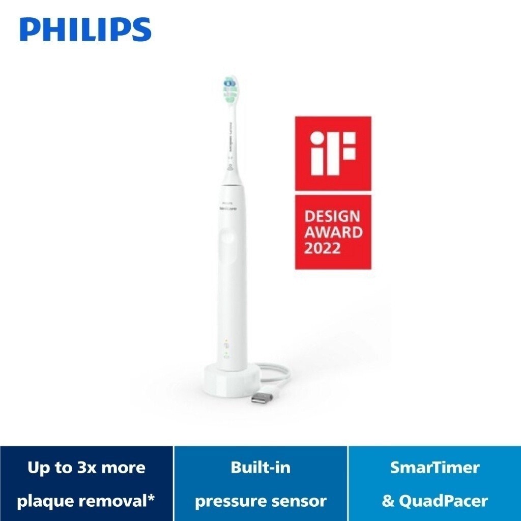 Philips Sonicare 3100 Series Sonic Electric Toothbrush HX3671/23 ...