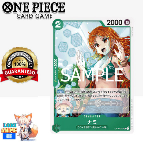 ORIGINAL Cost 2 Nami OP10-033 UC One Piece Card Game optcg | Shopee Malaysia