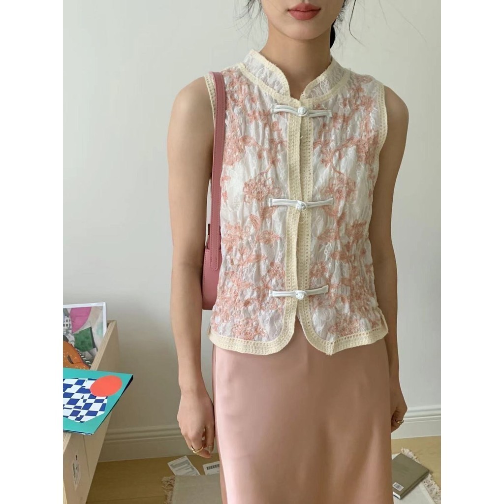 READYSTOCK Woman Fashion Mandarin Collar CNY Chinese Collar Miya ...