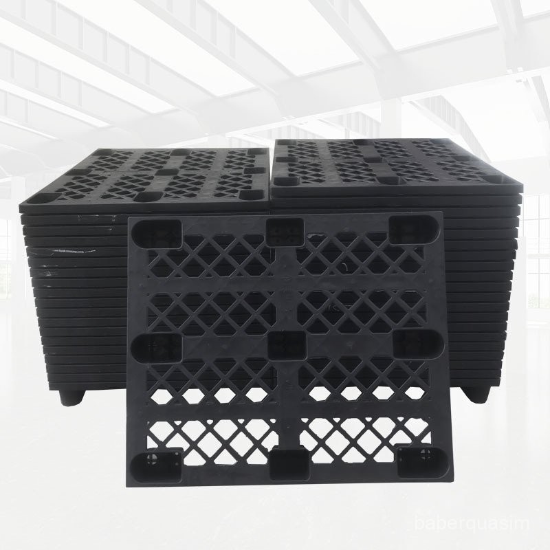 M/1210#Plastic Pallet Nine Feet Grid Forklift Pallet Warehouse Moisture ...