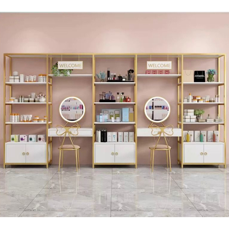 JY-8/Display Beauty Salon Good Container Product Container with Mirror ...
