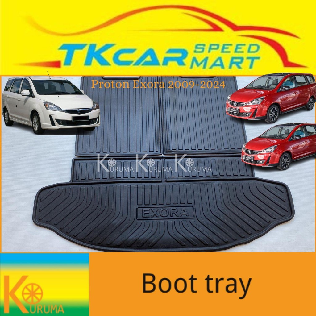 [READY STOCK] PROTON EXORA 2009-2024 ( KURUMA ) RUBBER TPO [BIG PCS ...