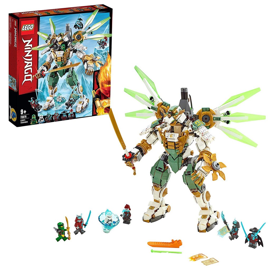 LEGO Ninjago Giant Mecha Titan Wing 70676 Block Toy Boys | Shopee Malaysia