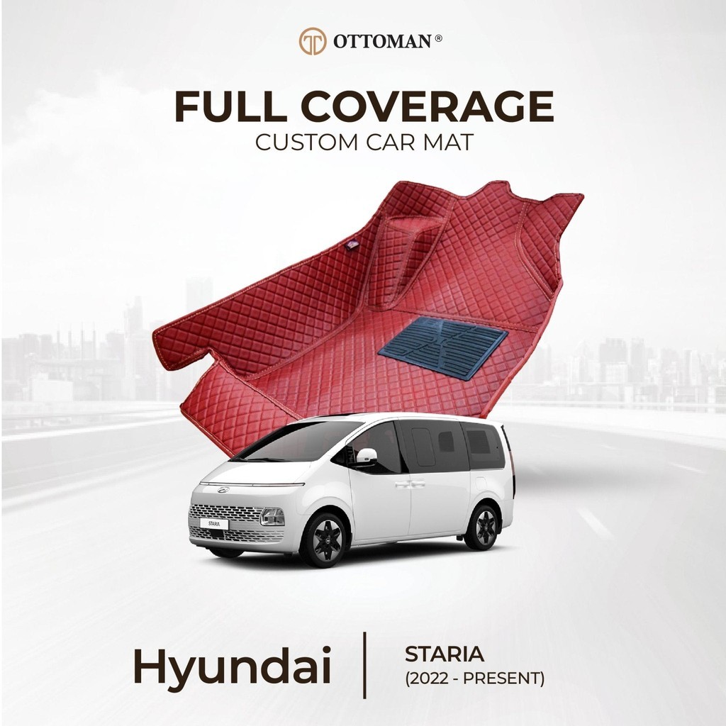 Ottoman Car Mat - Hyundai Staria (2022-Present) | Shopee Malaysia