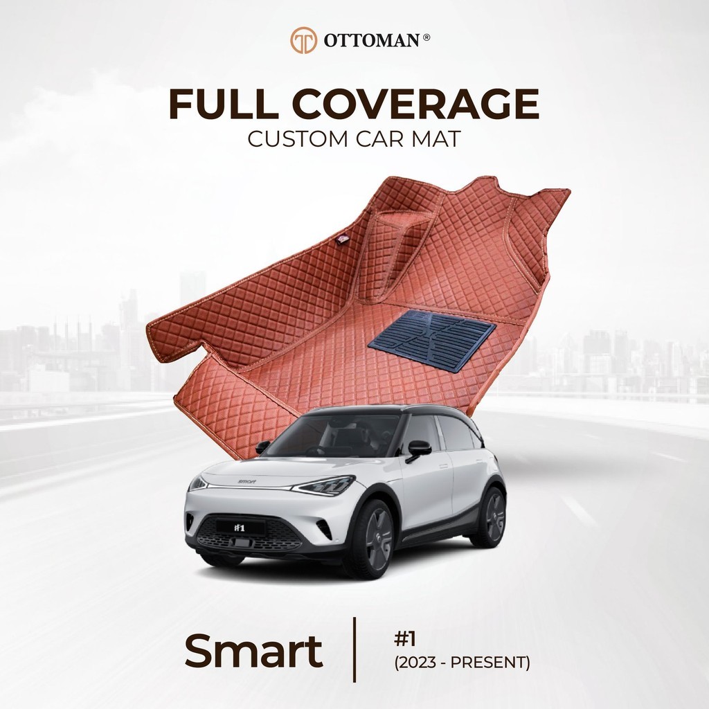 Ottoman Car Mat - SMART #1 (2023-Present) | Shopee Malaysia