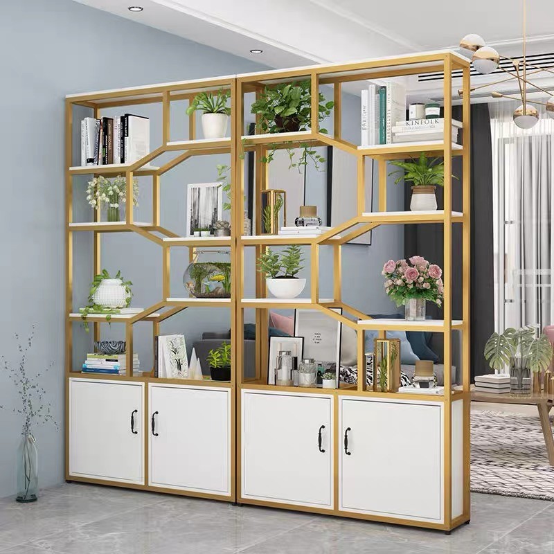 JY-8/Shelf Shelf Office Partition Screens Barber Shop Display Shelf ...