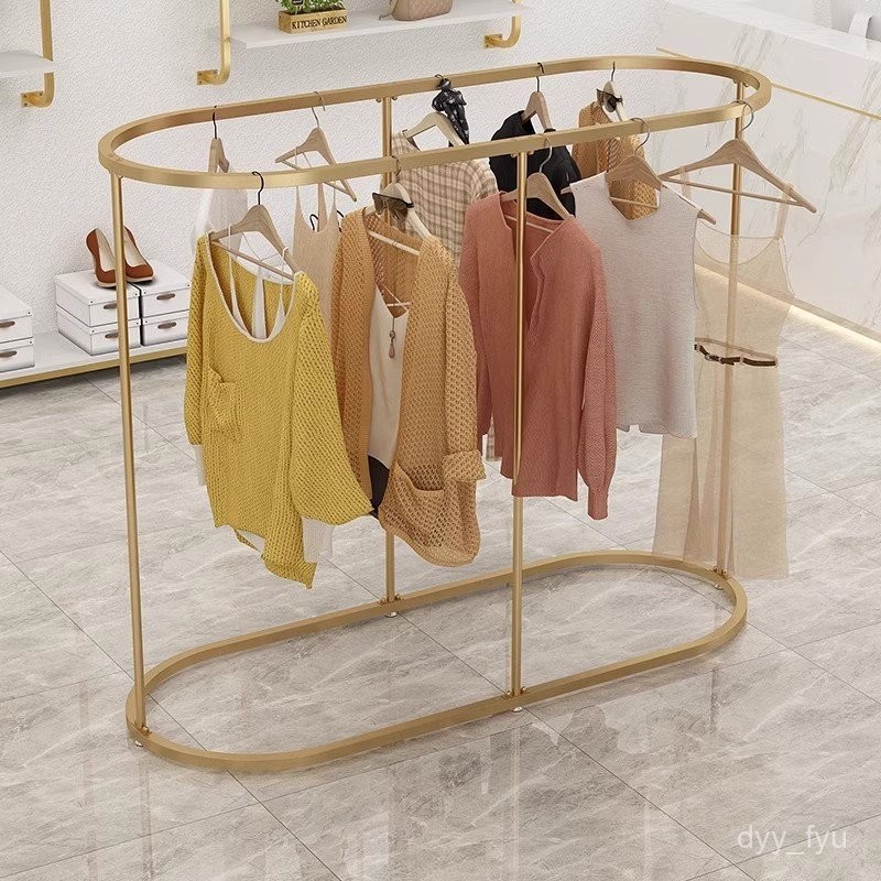 Contact seller/Clothing Store Display Stand Oval Display Floor Unisex ...