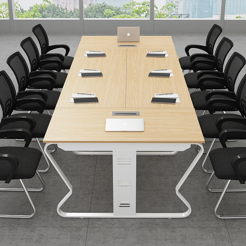 Q-8/Office Desk Conference Table Simple Modern Office Furniture Long ...