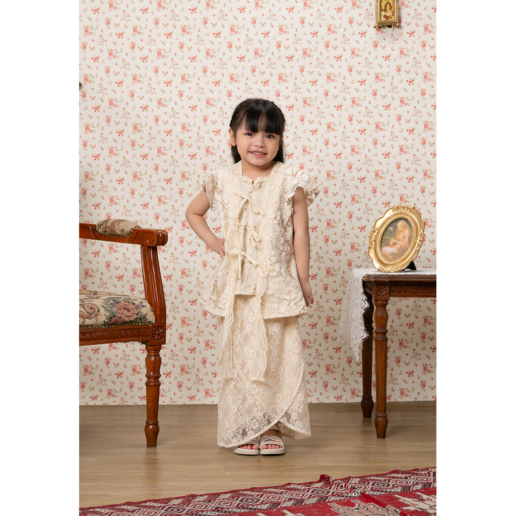Lubna Kids - RAISHA LACE KEBAYA SET (Girls) | Shopee Malaysia