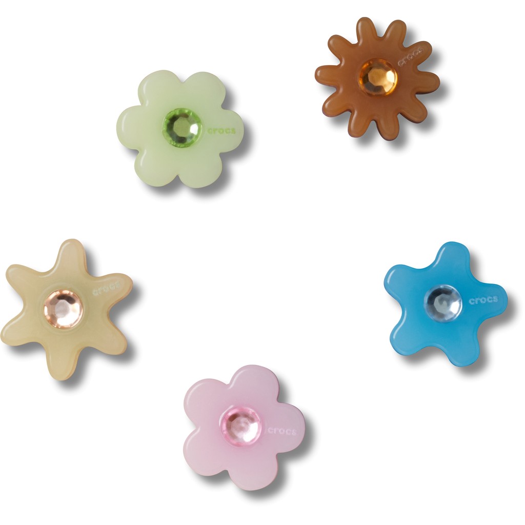 Crocs - Acrylic Enlighten Flower Jibbitz (Unisex - Acrylic Enlighten ...
