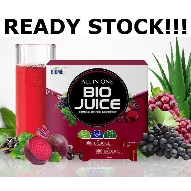 Biome Bio Juice 排毒，解决便秘 (15sachet/box) Bio Me BioJuice Antioxidant ...