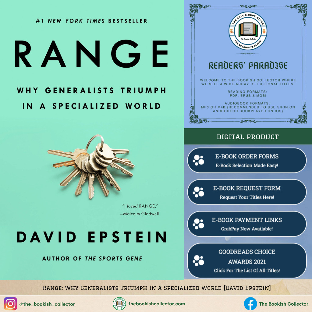 Range: Why Generalists Triumph In A Specialized World [David Epstein ...