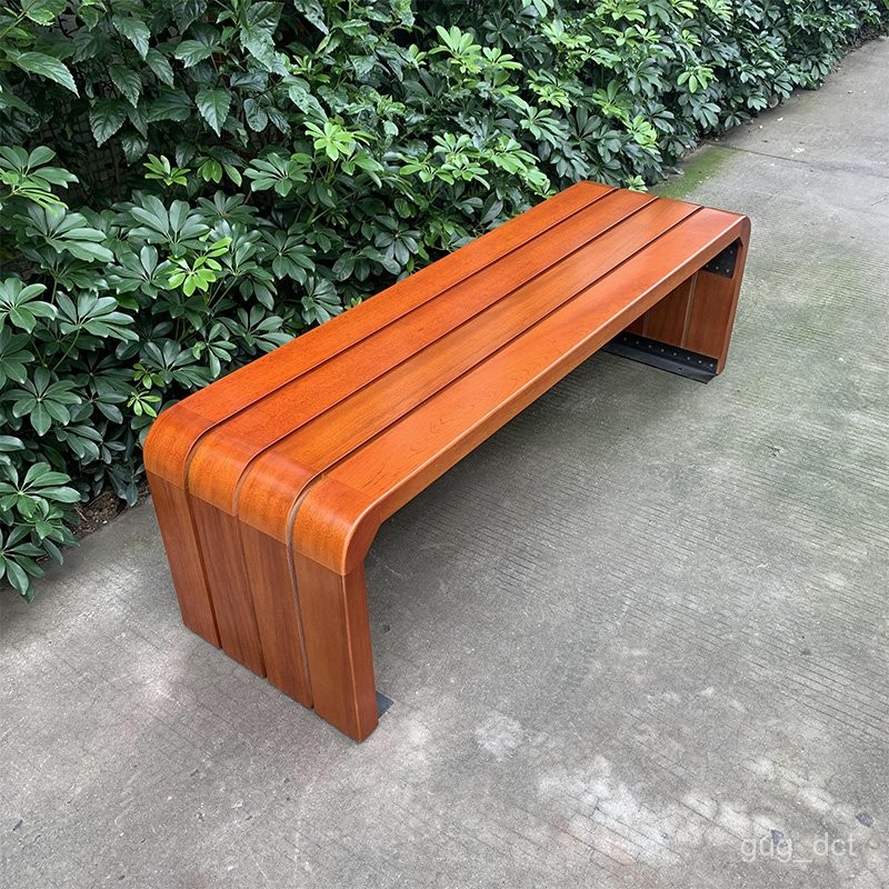 Contact seller/8V Park Chair Outdoor Long Chair Outdoor Solid Wood ...