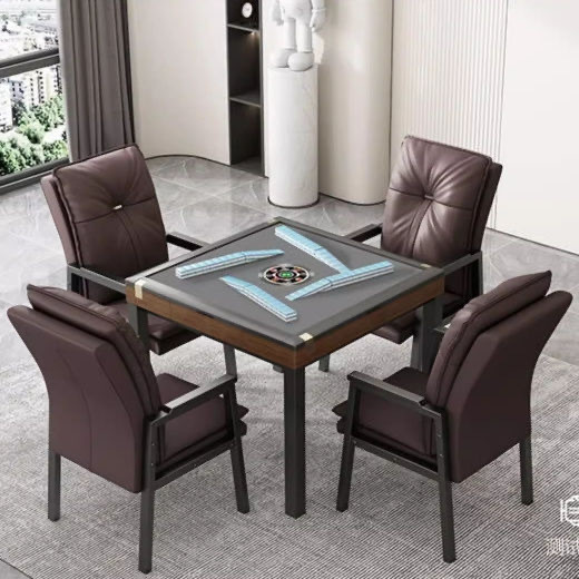 Q-8/Roller Coaster Mahjong Machine Fully Automatic Dining Table Dual ...