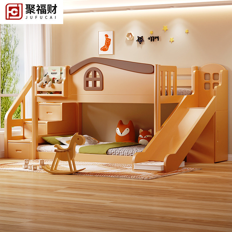Contact seller/Solid Wood Children's Bed Double Bunk Bed Small ...