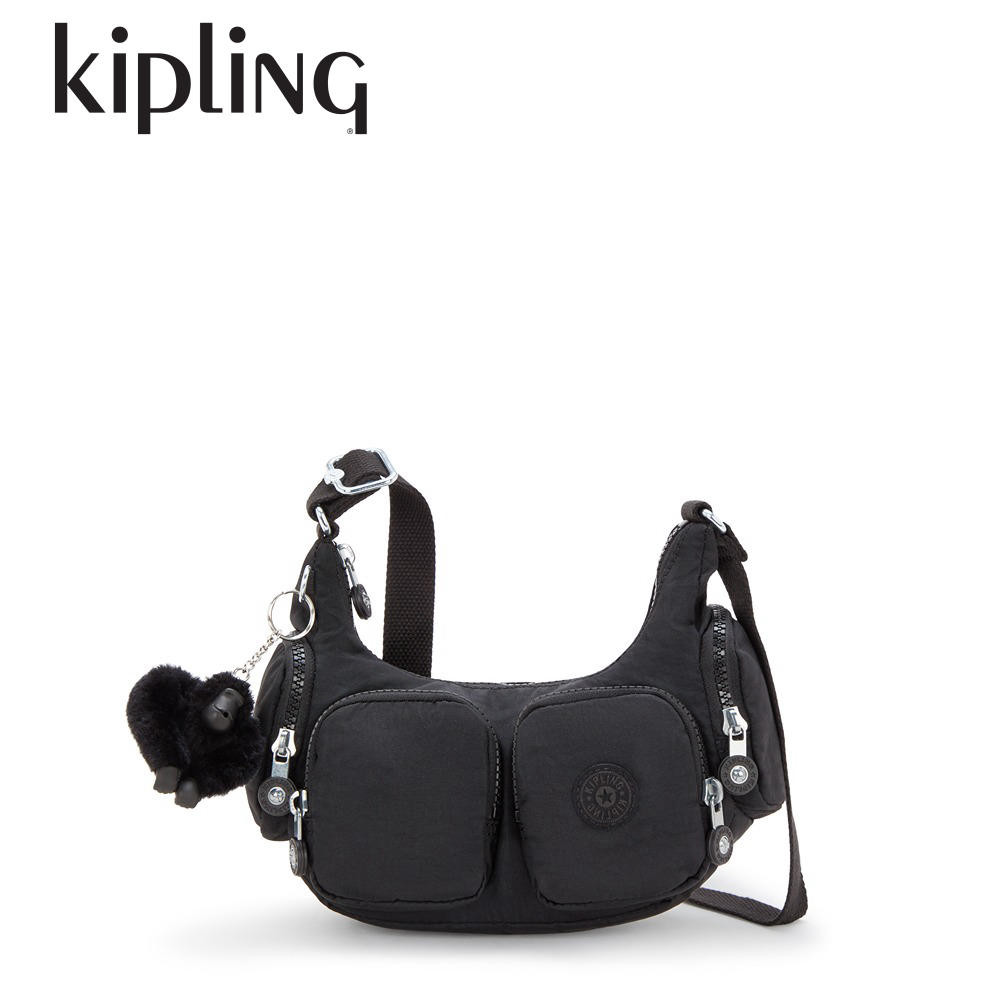 Kipling Rikka Mini Crossbody Bags Black Noir | Shopee Malaysia
