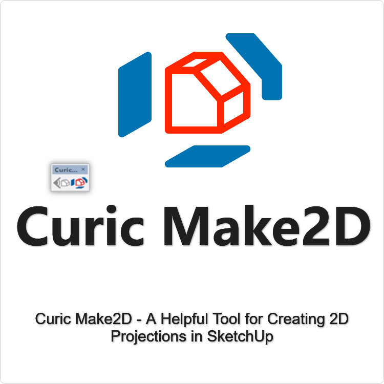 Curic Make 2D | SketchUp Extension | Shopee Malaysia