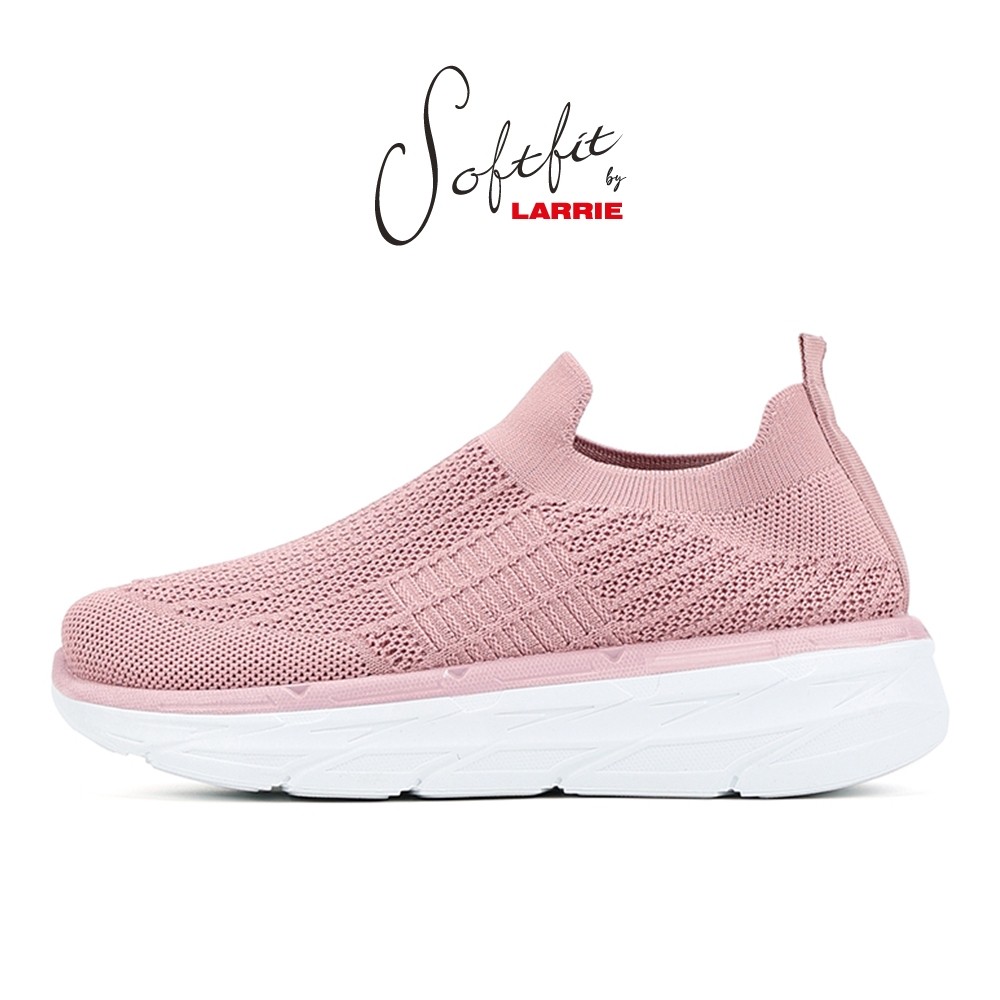 LARRIE Softfit Kasut Perempuan Walking Shoes Women Comfort - S23507SV | Shopee Malaysia