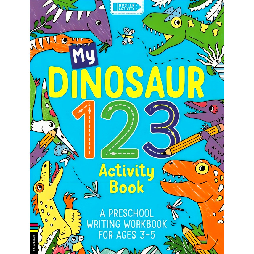 (BBW) MY DINOSAUR 123 ACTIVITY BOOK (ISBN: 9781780558547) | Shopee Malaysia