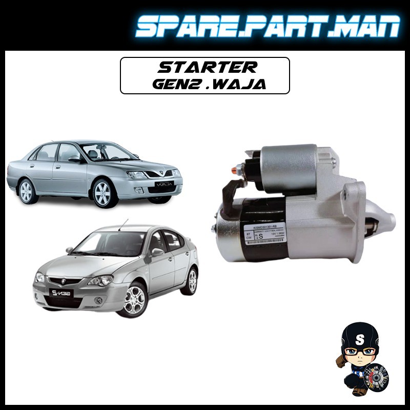 GEN2,WAJA 1.6 MMC ENGINE AT/MT - OEM Starter Motor SPM | Shopee Malaysia