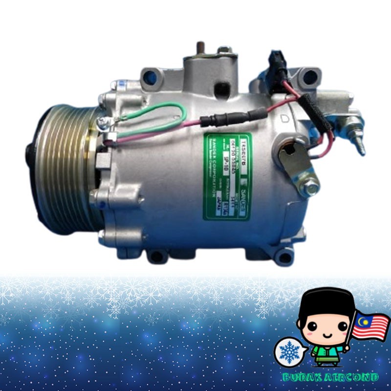 CIVIC 2.0 2008~2011 SNB FD SNA SANDEN TRSE07 7PK (3411) COMPRESSOR AIR ...