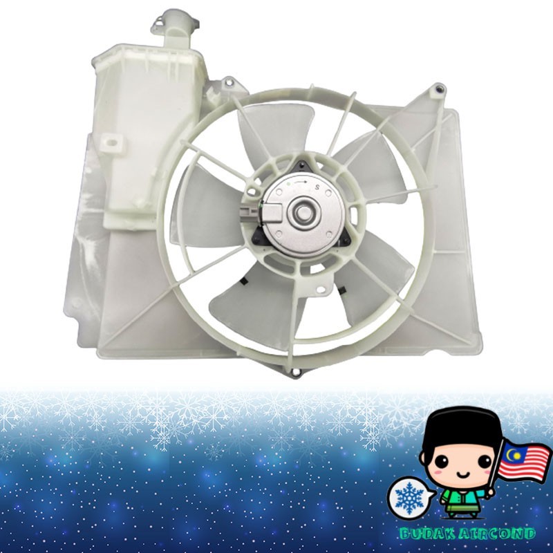 Toyota Vios NCP42 2003~2007 COOLING FAN MOTOR ASSY RADIATOR COMPLETE ...