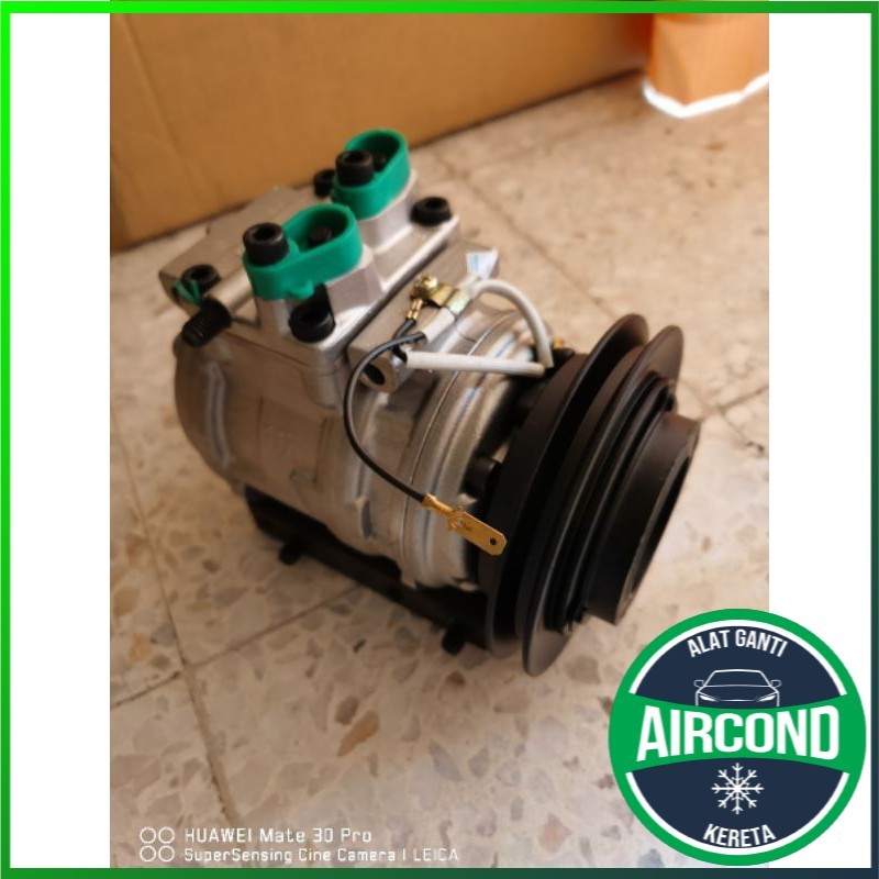 Proton Wira 1.5 PATCO Modify to DENSO 15c SYSTEM Aircond Compressor ...