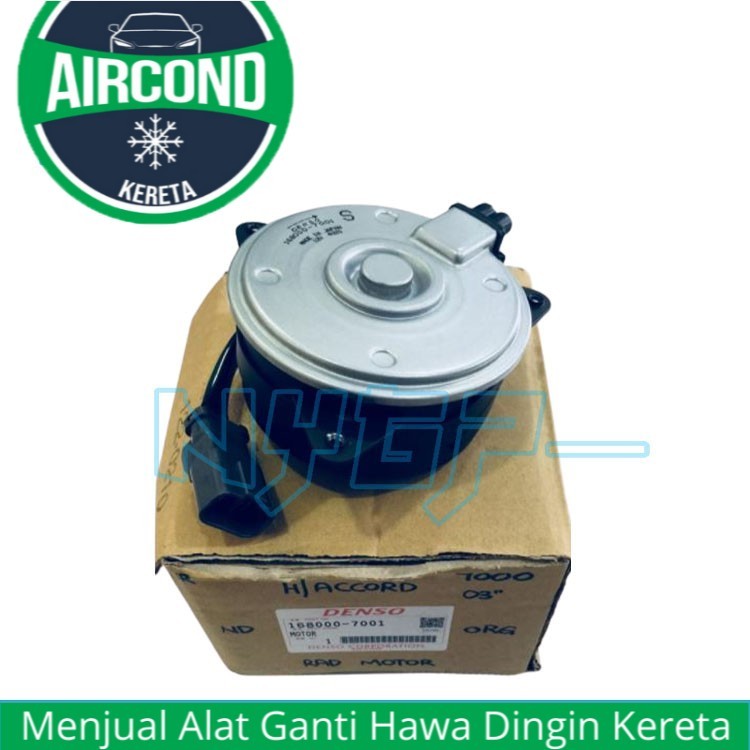 ACK ORIGINAL AIRCOND FAN MOTOR Honda Accord 2003 ND (7000) ORIGINAL ACK ...